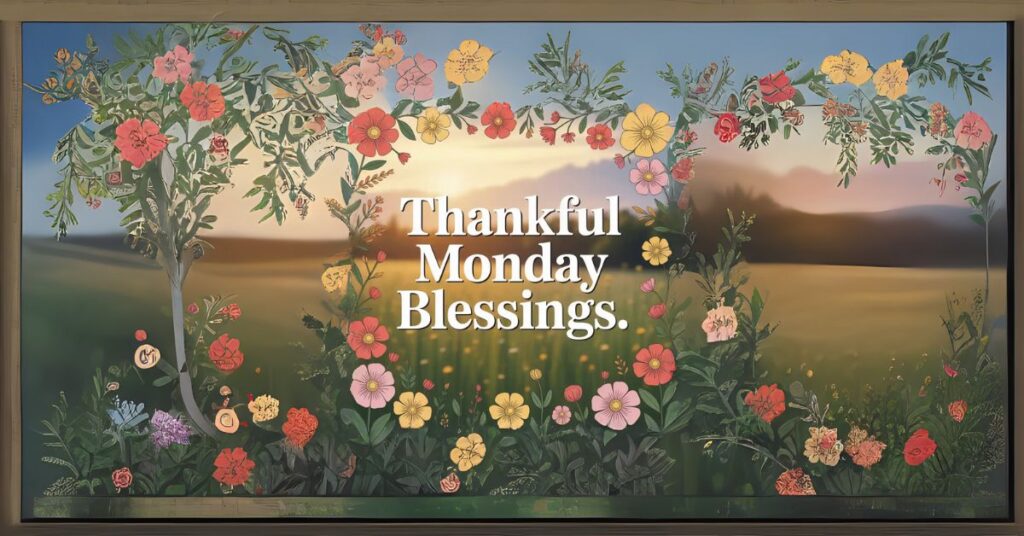 "99+ Thankful Monday Blessings to Uplift Your Week"